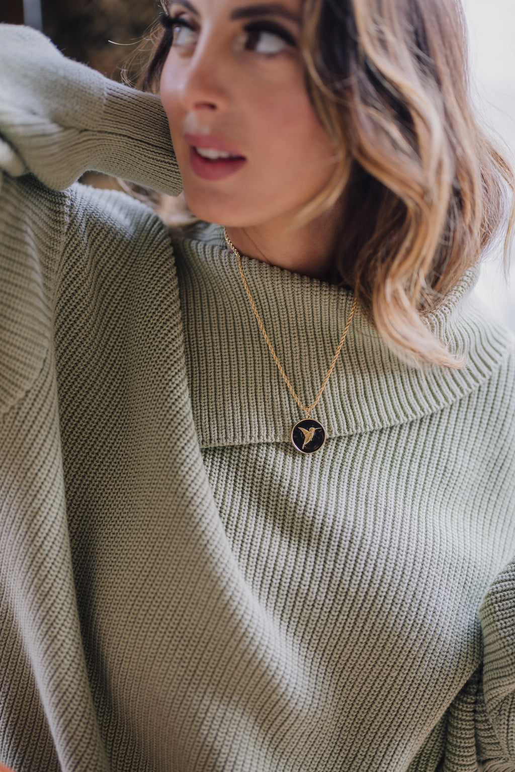 The HESTER Hummingbird Medallion – The Happily Eva After Collection